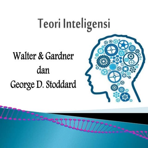 Teori inteligensi | PPTX
