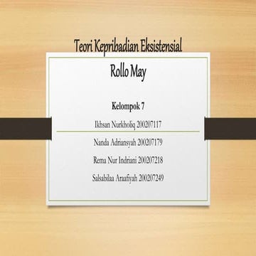 Teori Kepribadian Eksistensial Rollo May.pptx