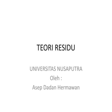 TEORI RESIDU teorema sisa asep dadan.pptx