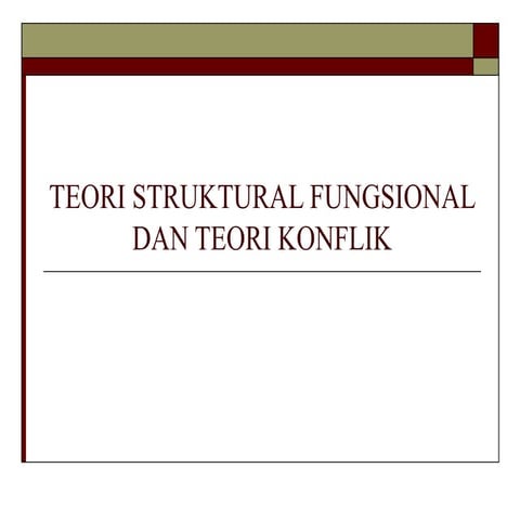 TEORI SISTEM POLITIK DAVID EASTON | PPT