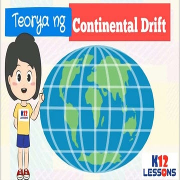 Teoryang Continental Drift | PPTX