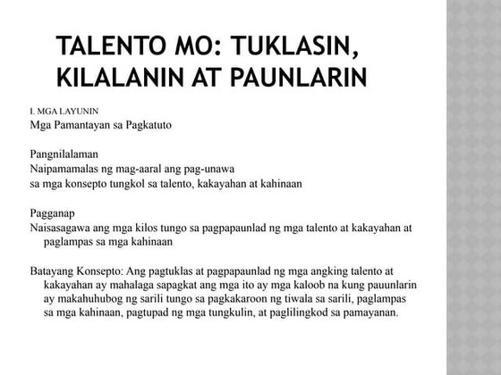 MGA IBA'T-IBANG URI TALENTO,HILIG,TALINO.pptx