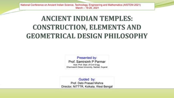 Temple geometry | PPTX