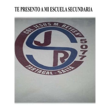 Te presento a mi escuela secundaria | PPTX