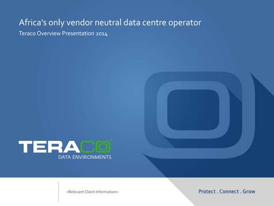 Teraco data environments