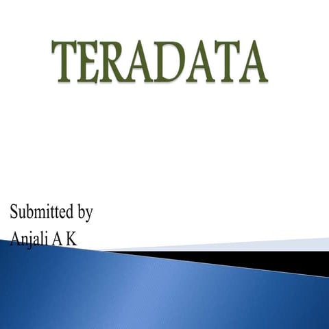 Teradata | PPTX
