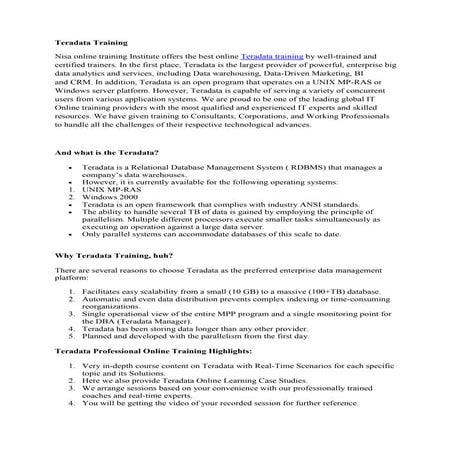 Teradata Training.pdf