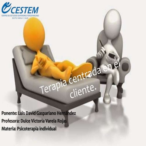 Terapia centrada en el cliente | PPTX