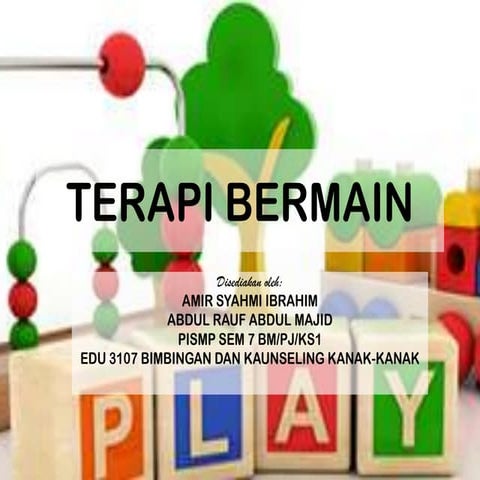 Terapi bermain | PPTX