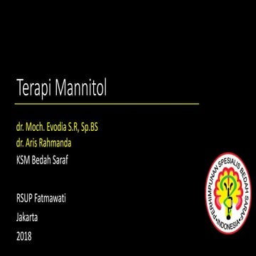 Terapi Mannitol | PPTX
