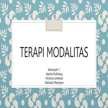 Terapi Modalitas Kep Jiwa.pptx