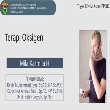 Terapi Oksigen pulmonolog dan kedokteran .pptx
