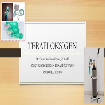 TERAPI OKSIGEN konsentrasi yang lebih tinggi | PPT