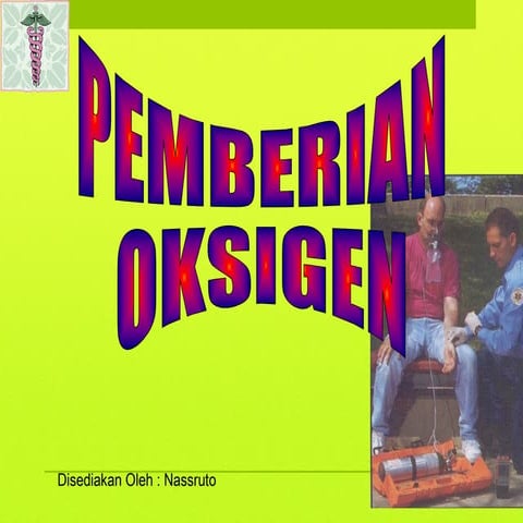 Terapi Pemberian Oksigen | PPT
