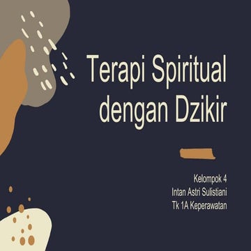 Terapi Spiritual dengan Dzikir (Intan Astri. S) .pptx