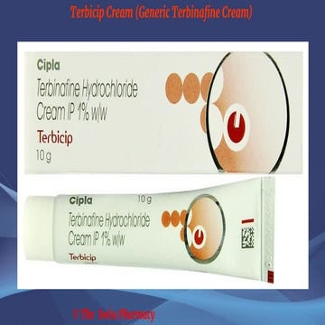 Terbicip Cream (Generic Terbinafine Cream) | PDF