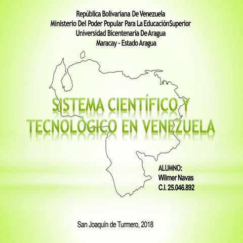 Mapa conceptual Ciencia y Tecnología | PPTX