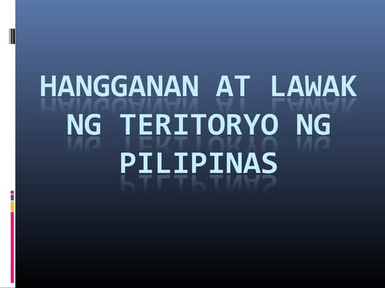 Ang paggawa ng batas | PPTX