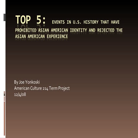 Immigration And Nativism | PPT