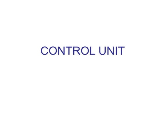 Timing and control | PPTX | Programming Languages | Computing