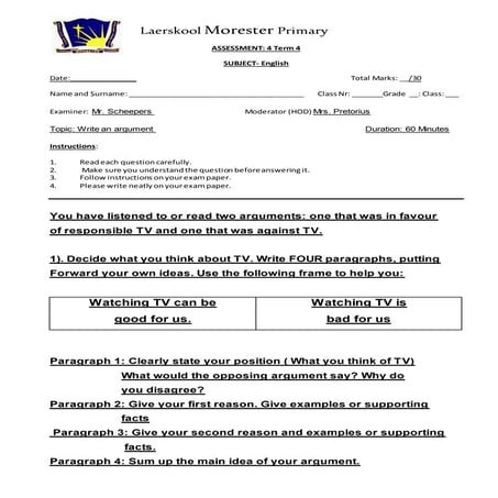 SpringBoard Grade 7 Unit 2 Embedded Assessment 1 Unpacking PowerPoint ...