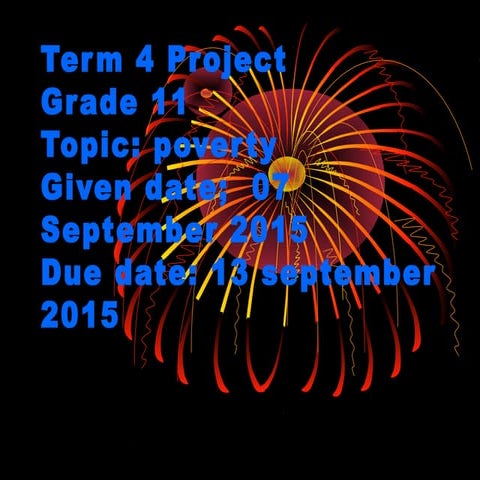 Term 4 project | PPT