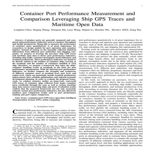 Container Terminal study | PDF