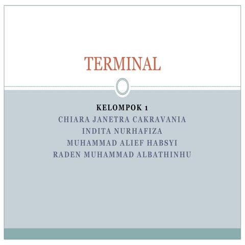 Terminal | PPTX