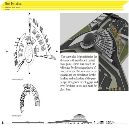 Bus Terminal-Bachelor thesis project 2006 | PDF