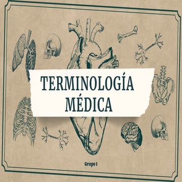Terminología médica. (Palabras de medicina) | PDF