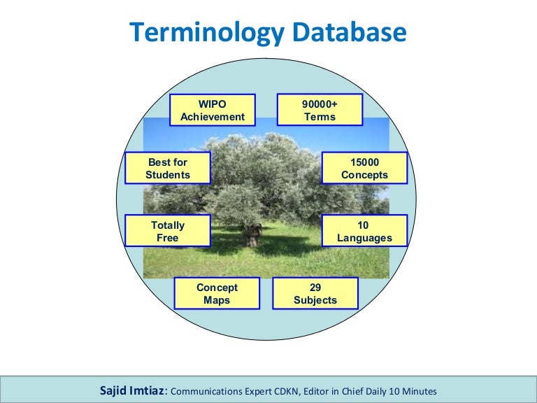 Terminology Database