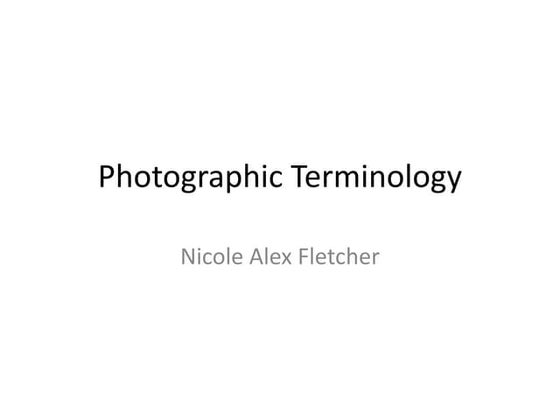 Unit57 terminology luke finlay | PPT