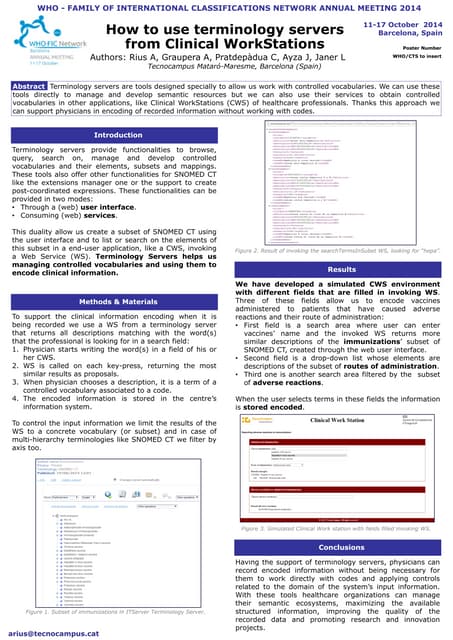 Poster EI2Med - Jornada R+D+I TicSalut | PDF
