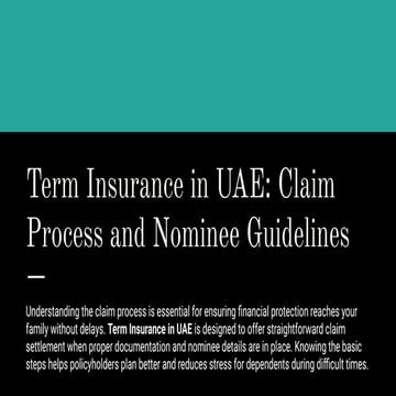 Nominee in term insurance.pptx sbi life i | PPTX