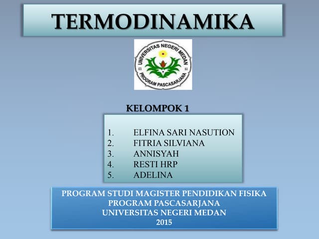 Ppt kalor dan termodinamika | PPTX