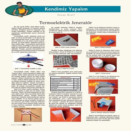 Termoelektrik jeneratör | PDF