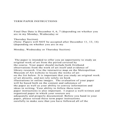TERM PAPER INSTRUCTIONS Final Due Date is December 4.docx