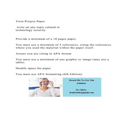 Term Project Paper write on any topic related to technolog.docx