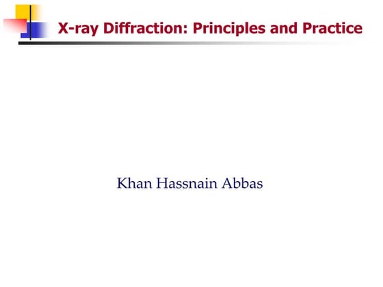 Analysis of SAED patterns | PPTX | Chemistry | Science