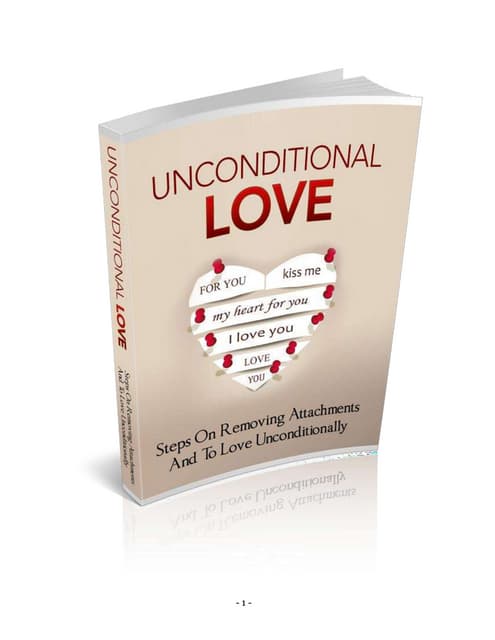 Unconditional love | PDF