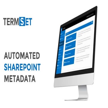 SharePoint metadata and taxonomy automation | PPT
