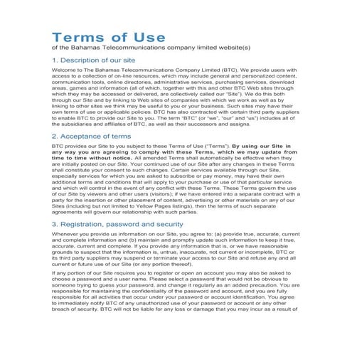 Terms of use | PDF