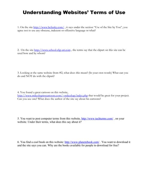 Public Domain Photo And Clipart Sites | DOC | Law