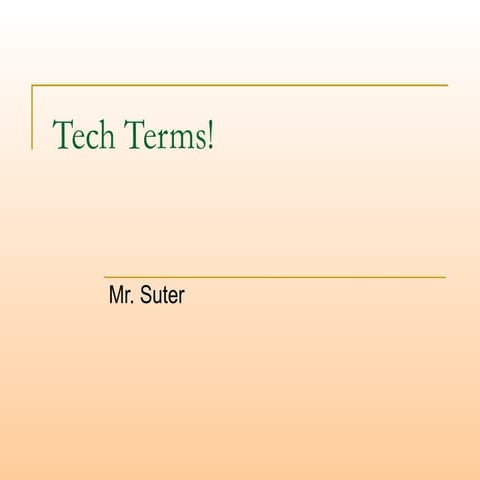 Terms powerpoint2 | PPT