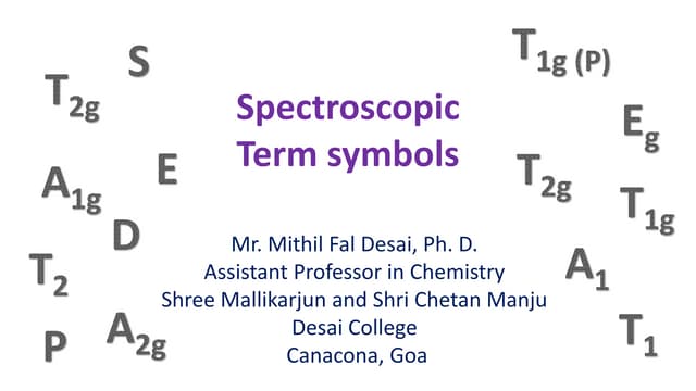Charge-Transfer-Spectra. metal to metal, metal to ligand | PDF