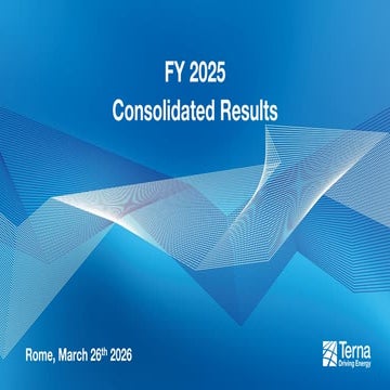 9M 2025 Consolidated Results Presentation | PDF