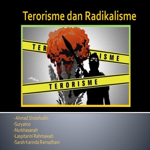 Terorisme dan Radikalisme KEL 2.pptx