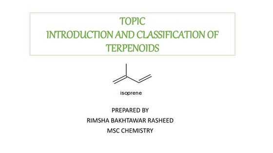 4.isoprene rule | PPTX