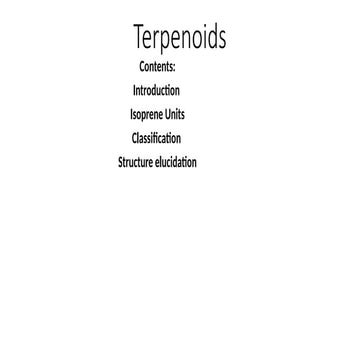 Terpenoids Pptxqwertujhgffftyyggggggggggggg Pptx