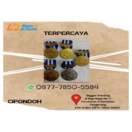 TERPERCAYA, Wa.Call. 0877-7850-5584, Tempat Bikin Medali di Cipondoh ...